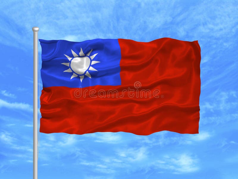 Flag of Philippines stock illustration. Illustration of colour - 376273