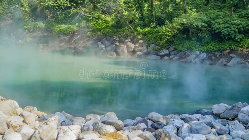 Taiwan hot spring stock photo. Image of outdoors, green - 128935208