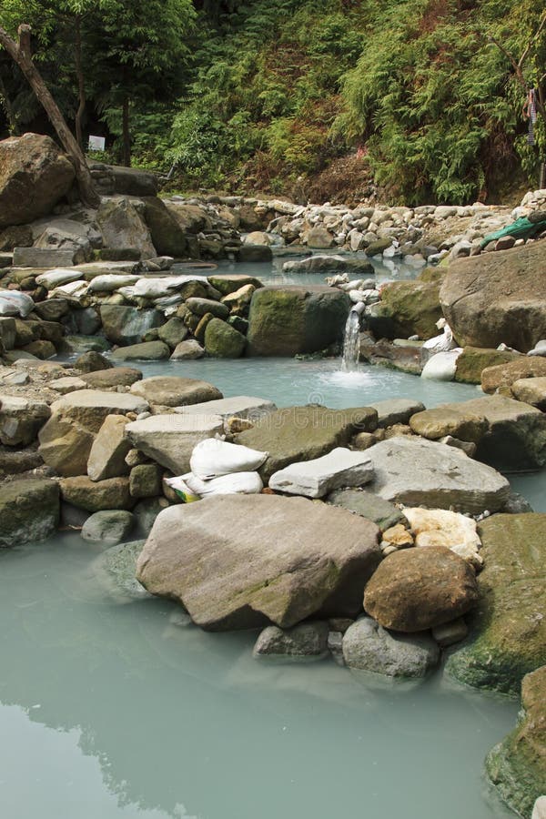 Taiwan hot springs stock photo. Image of destinations - 38428374