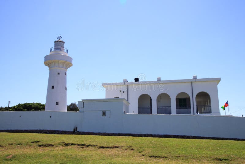 Taiwan lighthouse stock photo. Image of lighthouse, blue - 12879898