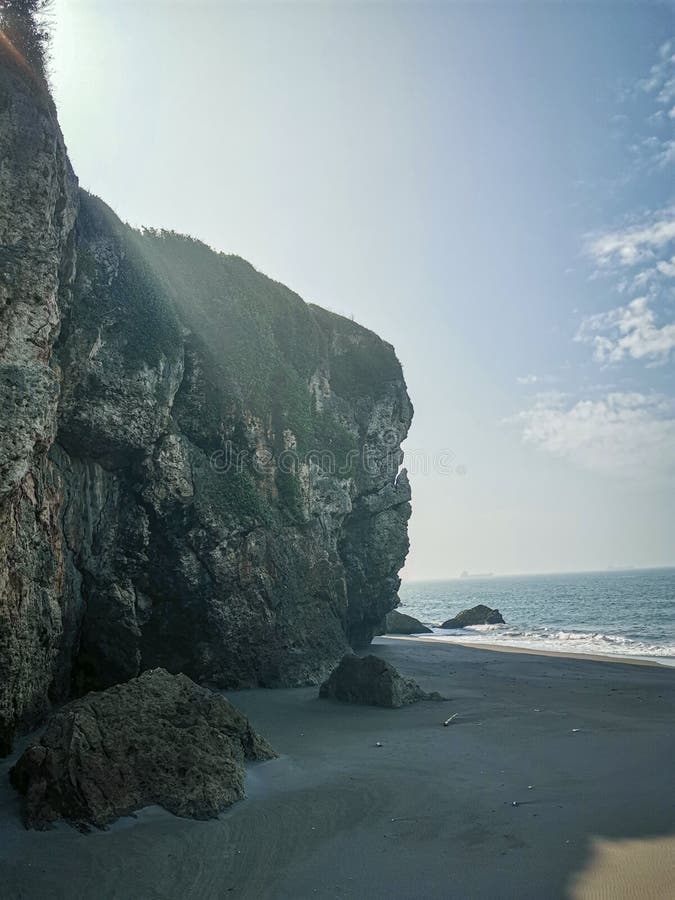 Taiwan pretty beach stock photo. Image of geology, terrain - 209056616