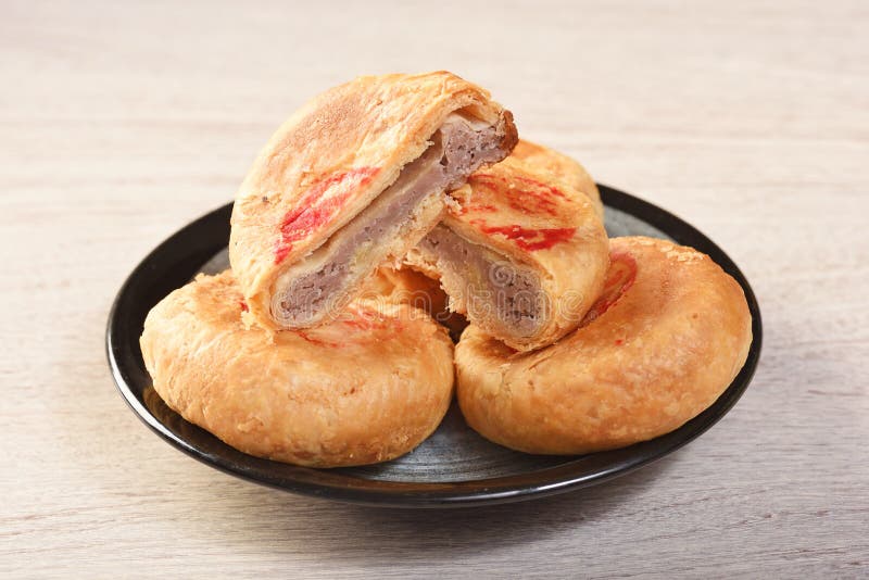 Taro cake stock image. Image of snack, culture, cuisine - 121091395