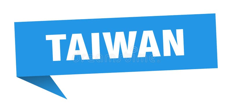 Taiwan Sticker. Taiwan Signpost Pointer Sign Stock Vector ...