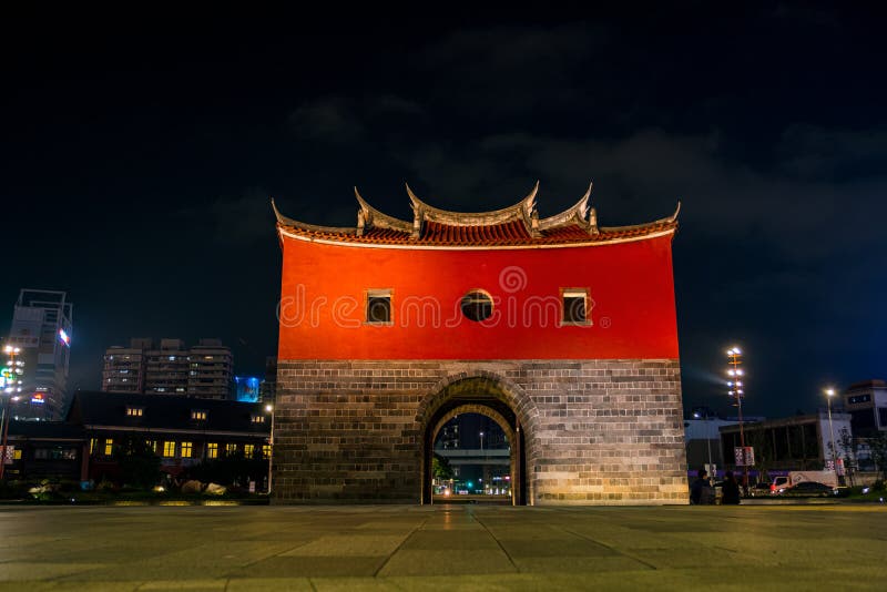 TAIWAN, TAIPEI - 9th Oct 2019, North Gate Editorial Photo - Image of ...
