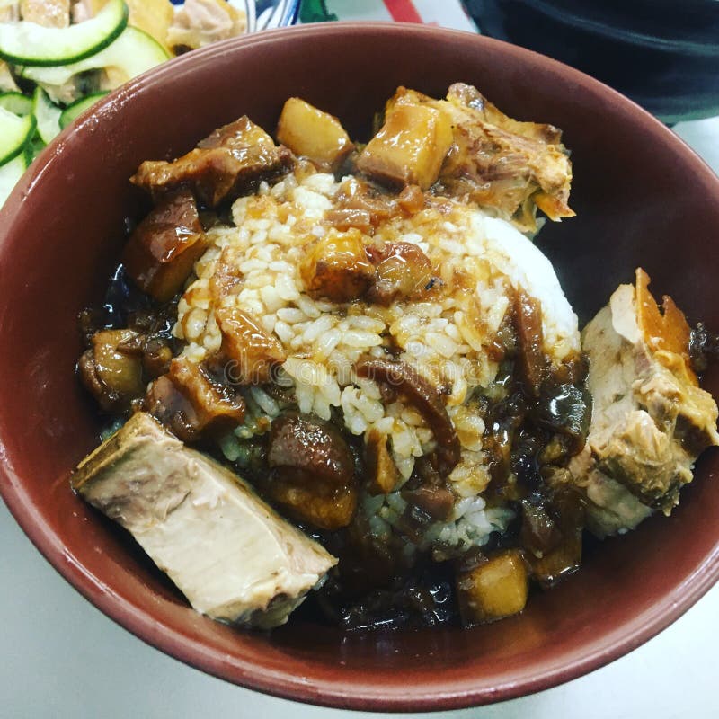 Taiwanese Duck Rice Food Cuisine Stock Image - Image of cuisine, rice ...