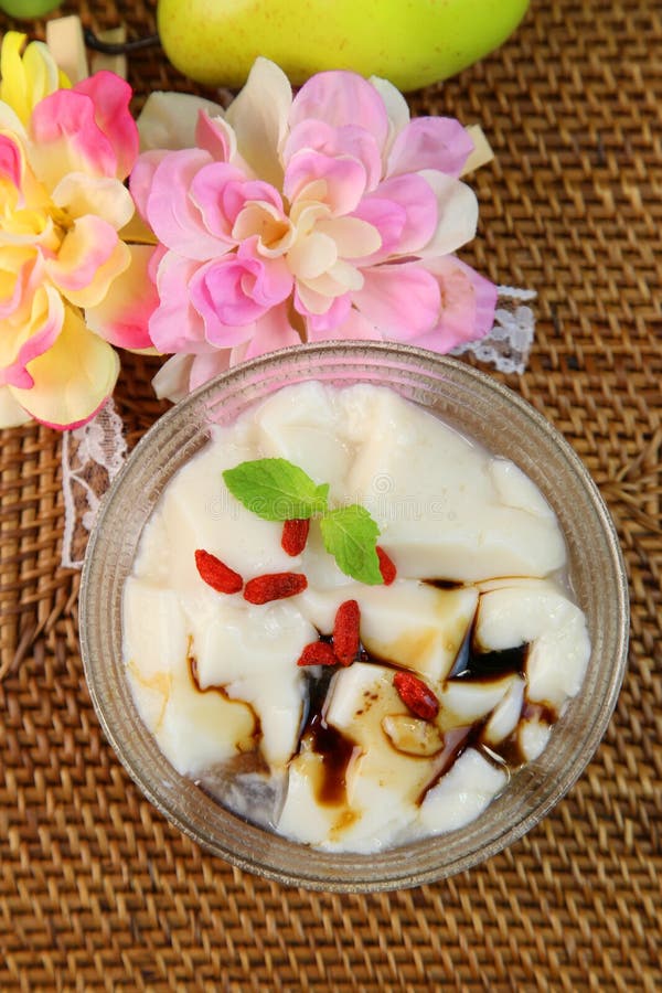 Taiwanese sweets stock photo. Image of food, douhua, pudding - 95249546