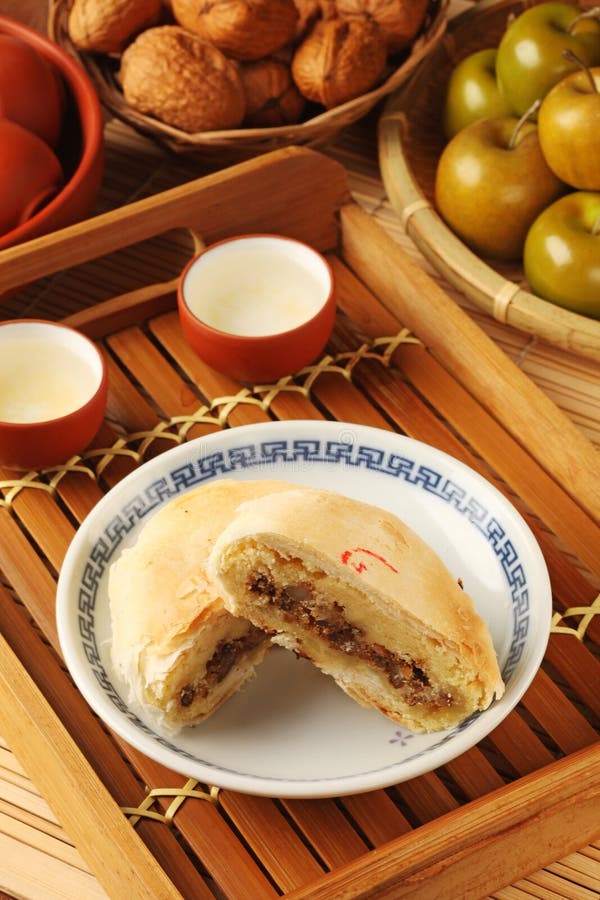 Pig Blood Cake stock photo. Image of cake, brown, cilantro - 26770376