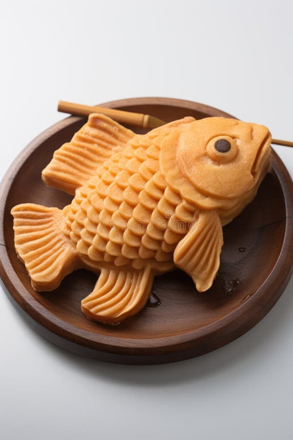 Traditional Japanese Taiyaki . Ai Generated Stock Illustration ...