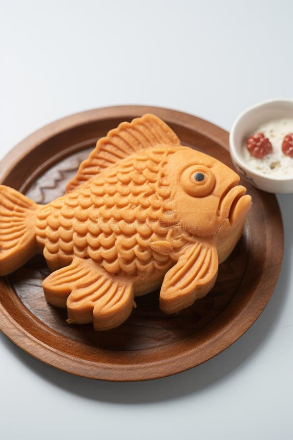 Traditional Japanese Taiyaki . Ai Generated Stock Illustration ...