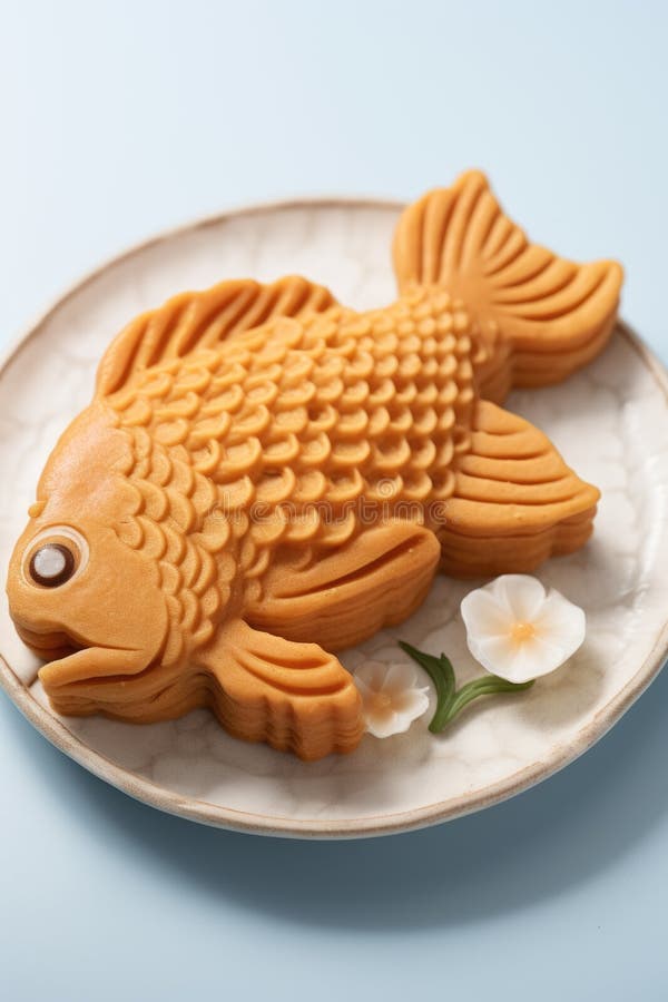 Traditional Japanese Taiyaki . Ai Generated Stock Illustration ...