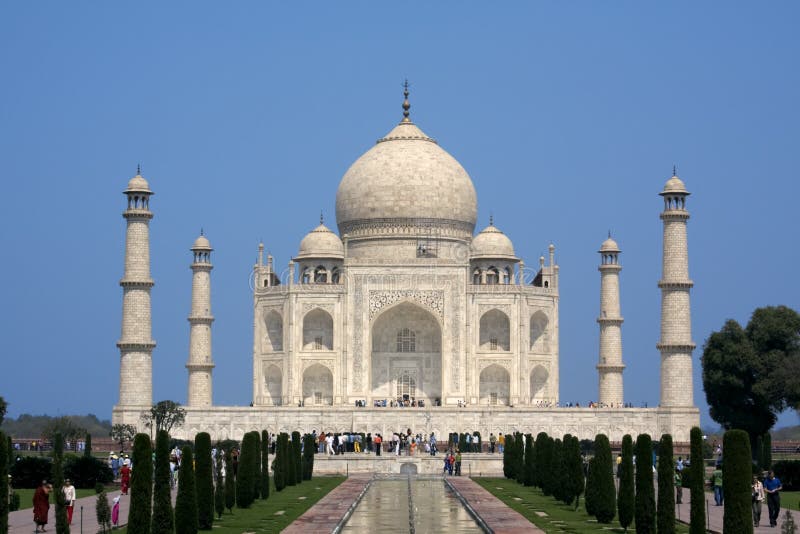 Taj mahal d'agra Inde image stock éditorial. Image du tourisme - 9129939