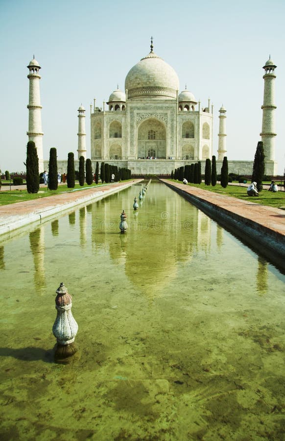 Taj Mahal palace stock image. Image of emotion, minaret - 2484161