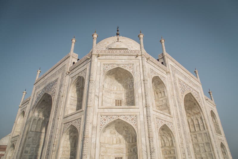 Taj Mahal stock image. Image of ancient, colour, famous - 56940455