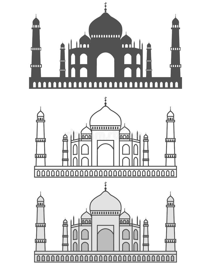 Taj Mahal Stock Illustrations – 16,739 Taj Mahal Stock Illustrations ...