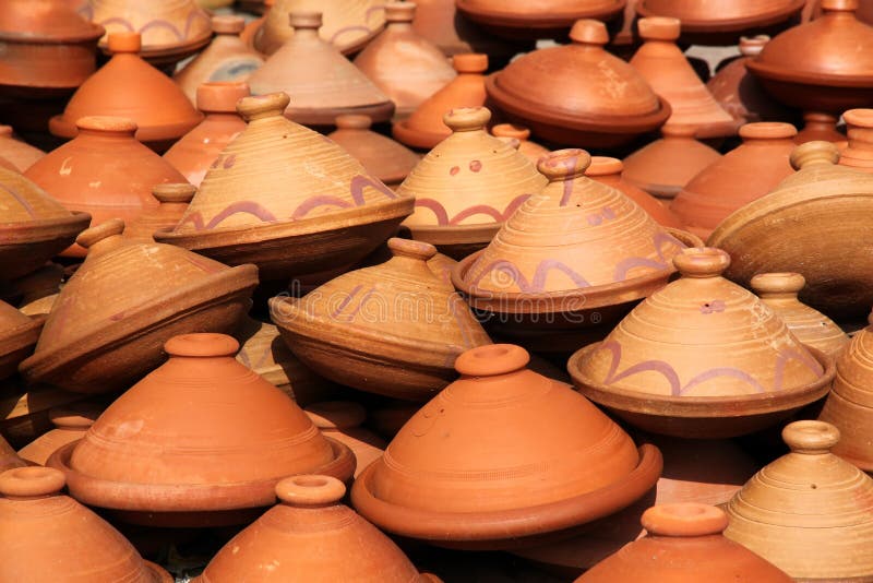 Tajine pots stock photo. Image of cooking, african, africa - 23583824