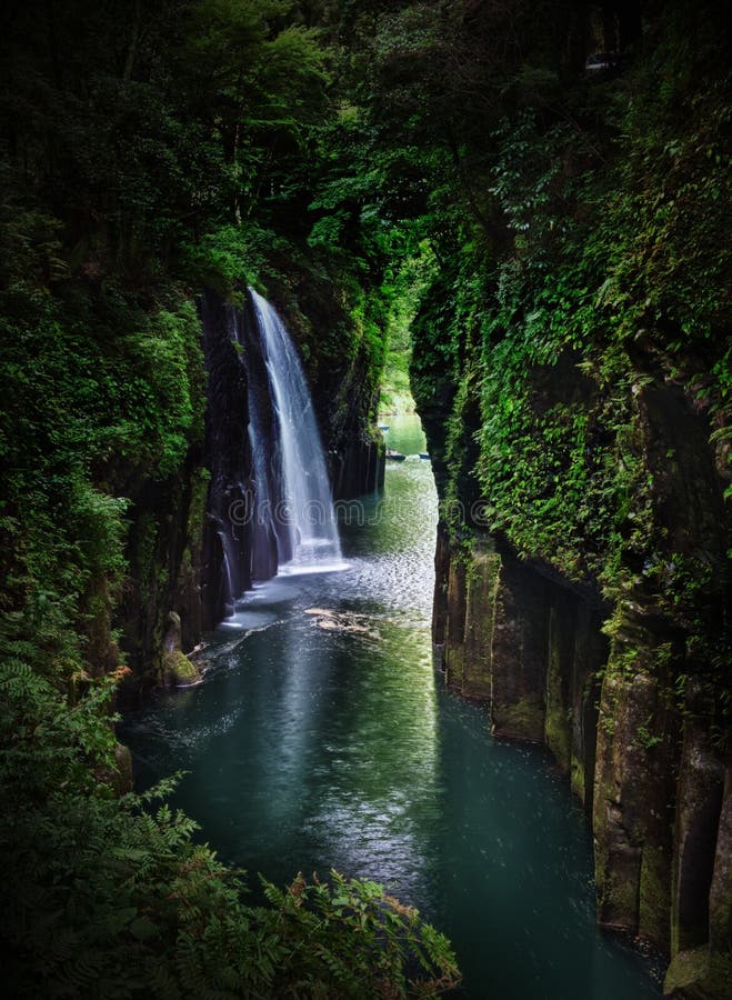 Takachiho gorge stock photo. Image of natural, nature - 23007872