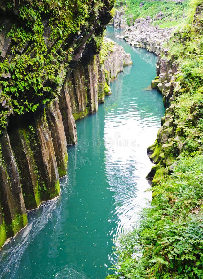 Takachiho gorge stock photo. Image of natural, nature - 23007872