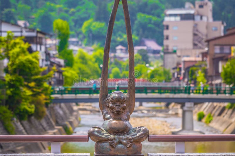 Takayama - May 26, 2019: Oni Statue in Takayama, Japan Stock Image ...