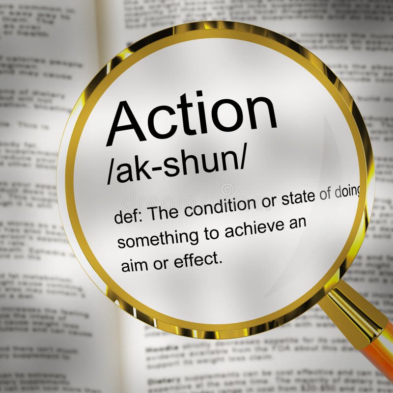 Take Action Concept Icon Meaning Motivation and Urgency To Move Forward ...