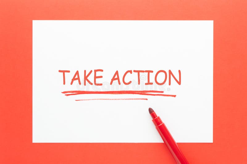 Take Action Concept stock image. Image of persistence - 207850395