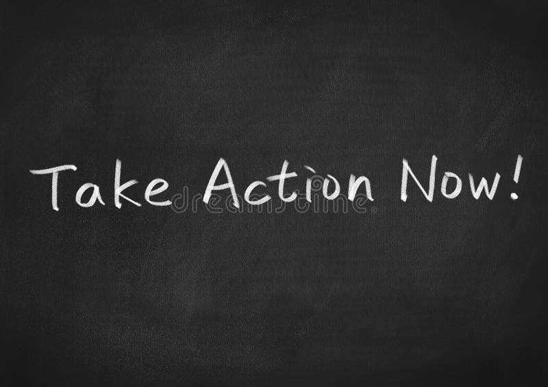 Take action now stock illustration. Illustration of concept - 78558171
