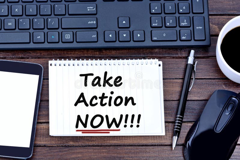 Take action now stock image. Image of deadline, achieve - 48391639