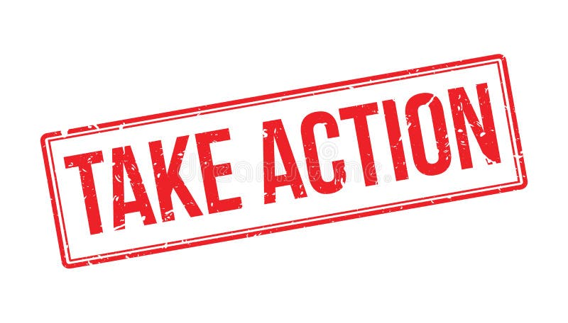 Take action rubber stamp stock photo. Image of insignia - 83093478