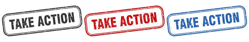 Take action stamp stock vector. Illustration of grungy - 120117297