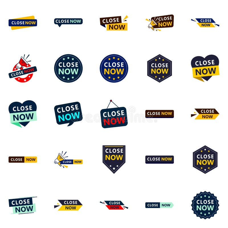 Take Advantage of this Offer Text Banners Pack of 25 Stock Vector ...