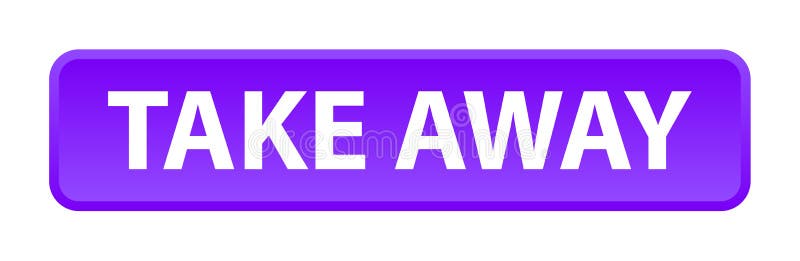 Take away button stock vector. Illustration of detail - 179241264