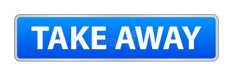 Take away button stock vector. Illustration of details - 179241370