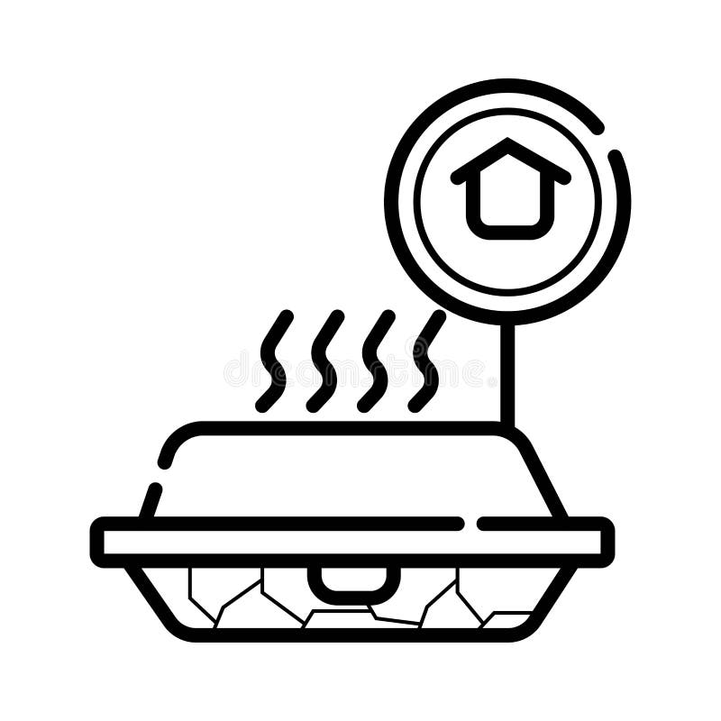 Take away box, meal vector stock illustration. Illustration of party ...