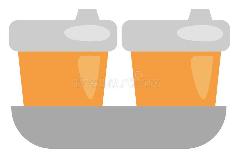 Take away coffee cup, icon stock vector. Illustration of paper - 260376252