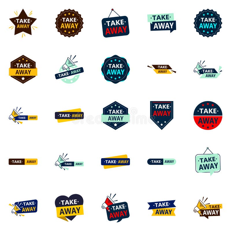 Take Away 25 High Impact Vector Pack for Your Next Food Promotion ...