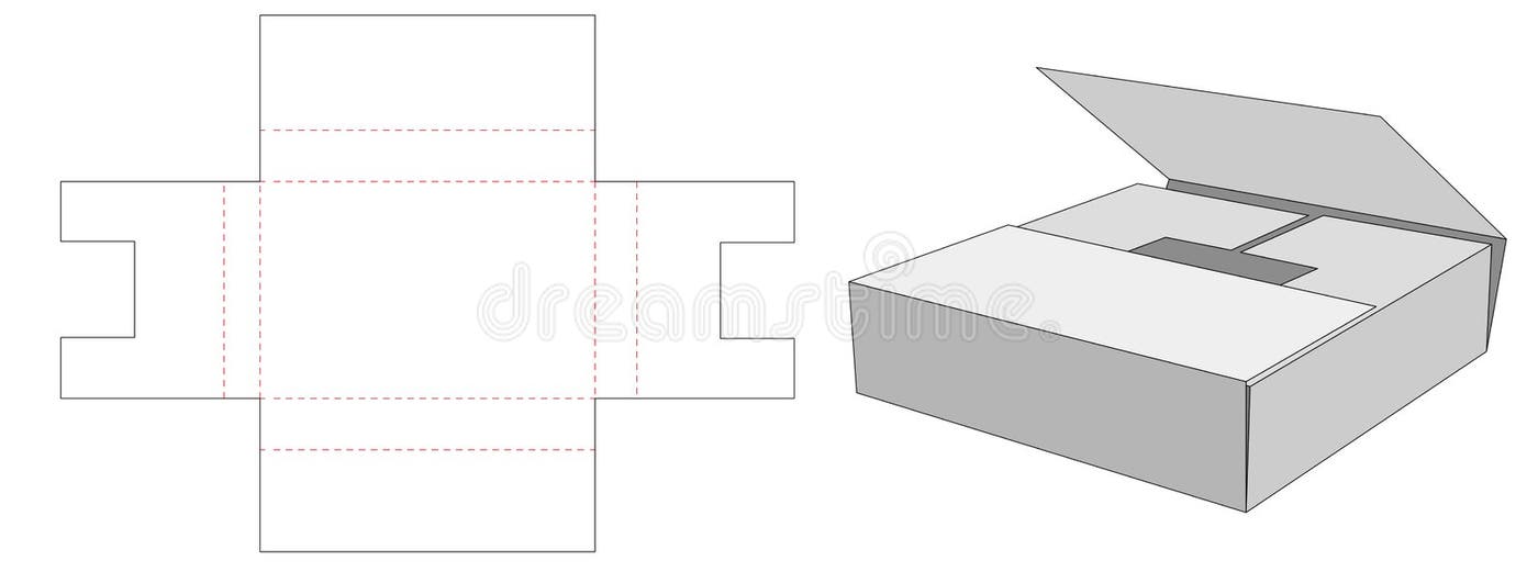Take Away Box Die Cut Stock Illustrations – 367 Take Away Box Die Cut ...