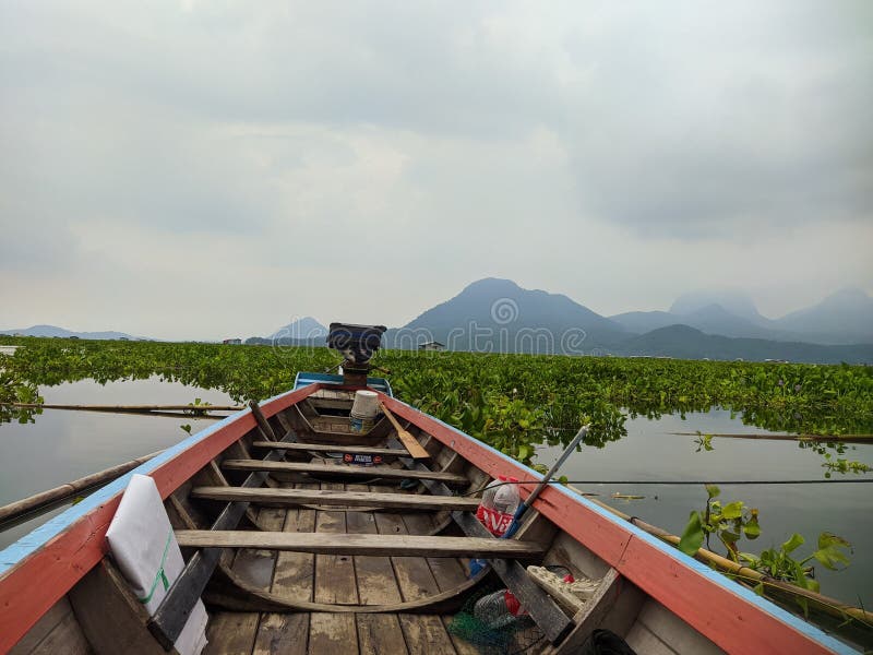Take a Boat and See the Beautiful Mountain Views Stock Image - Image of ...