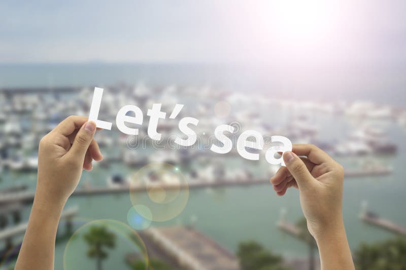 Take a Break. Going To a Beach! Stock Image - Image of chill, time ...