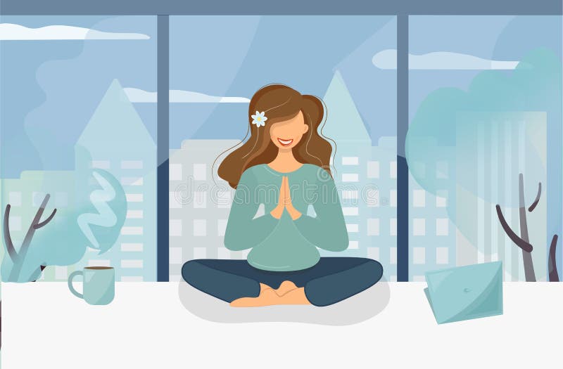 Pause Woman Workplace Stock Illustrations – 157 Pause Woman Workplace ...