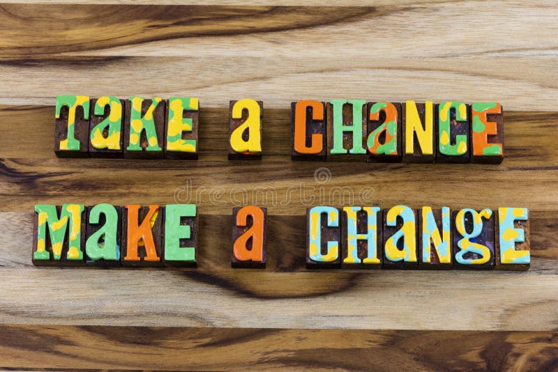 Make a Change stock image. Image of marker, adapt, increase - 30670561