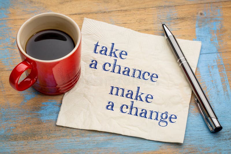 Make a Change stock image. Image of marker, adapt, increase - 30670561