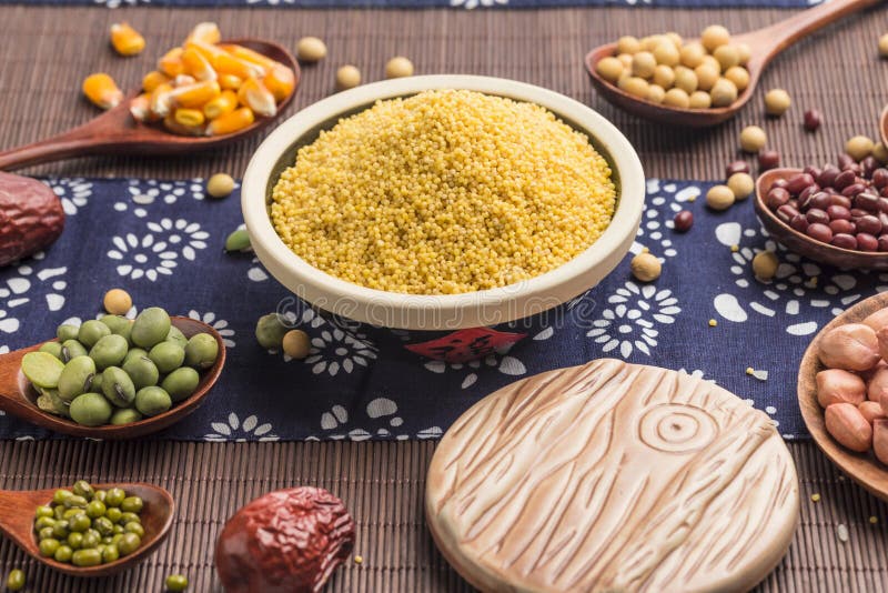 Whole Grains are Rich in Nutrients Stock Photo - Image of fresh ...