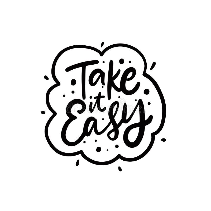 Take Heart Phrase. Modern Calligraphy Phrase. Black Ink Lettering Stock ...