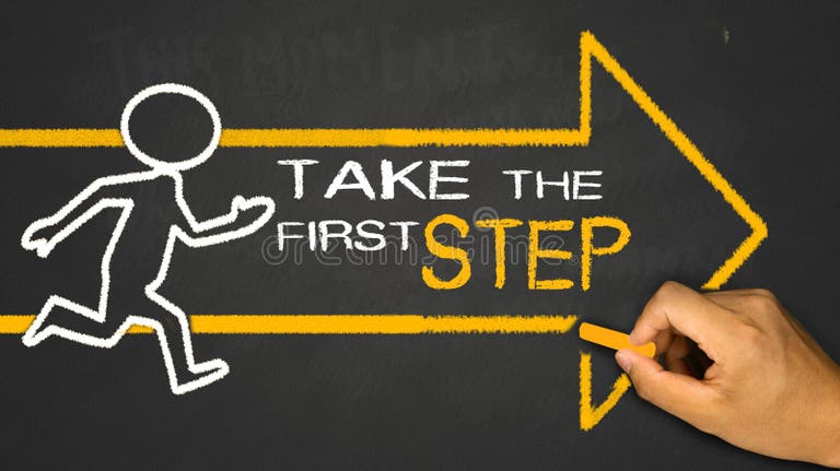 Take the first step stock photo. Image of small, foresight - 46567512
