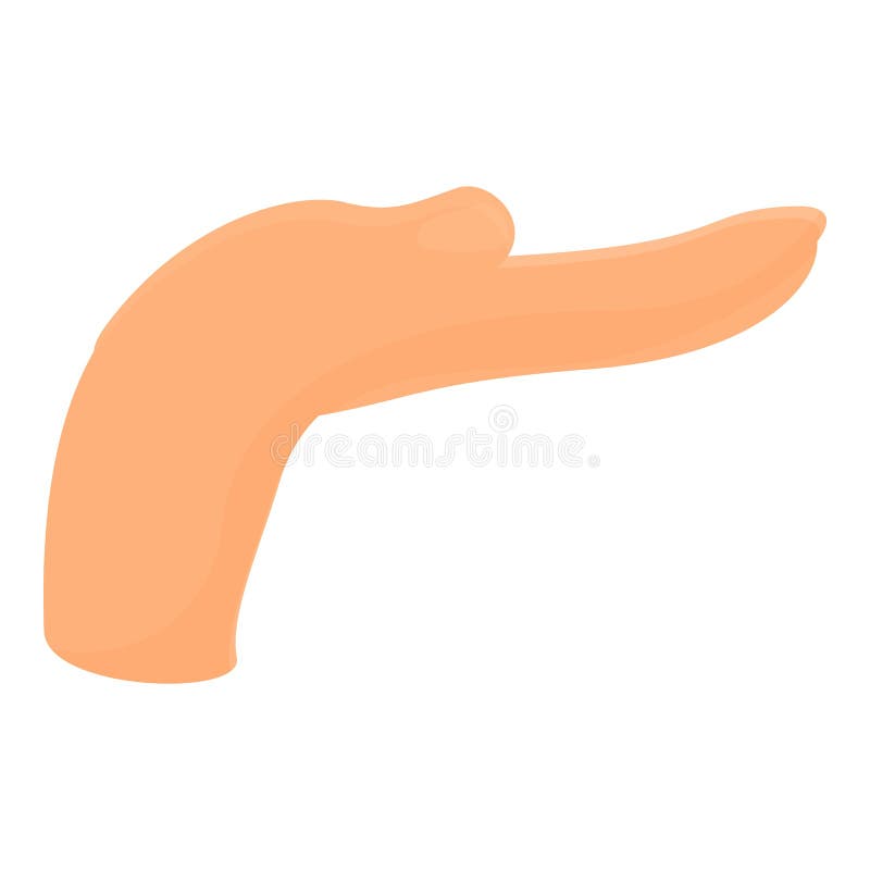 Take Hand Gesture Icon Flat Vector. Sign Pose Stock Illustration ...