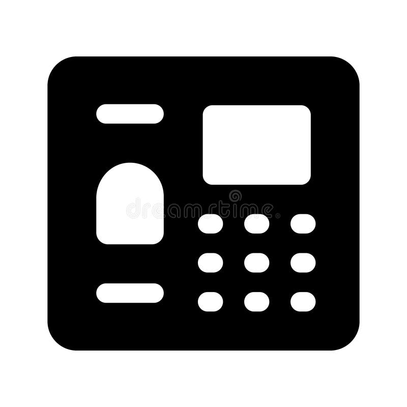 Take a Look at this Amazing Icon of Biometric Machine Stock Vector ... Take a Look at this Amazing Icon of Biometric Machine Stock Vector ...