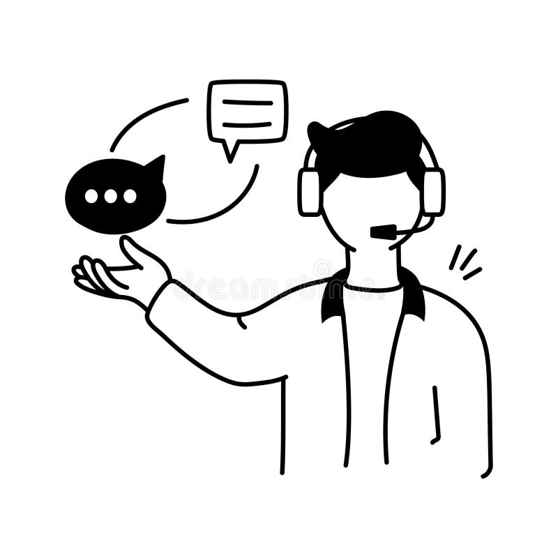 Take a Look at this Amazing Icon of Customer Support in Modern Style ...