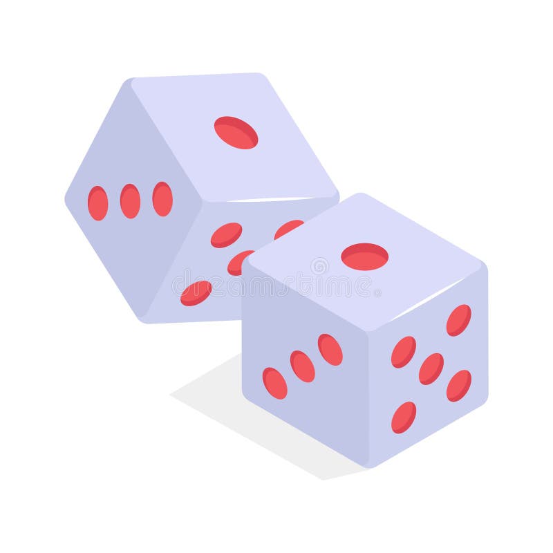 Take a Look at this Amazing Icon of Dice in Isometric Style Stock ...
