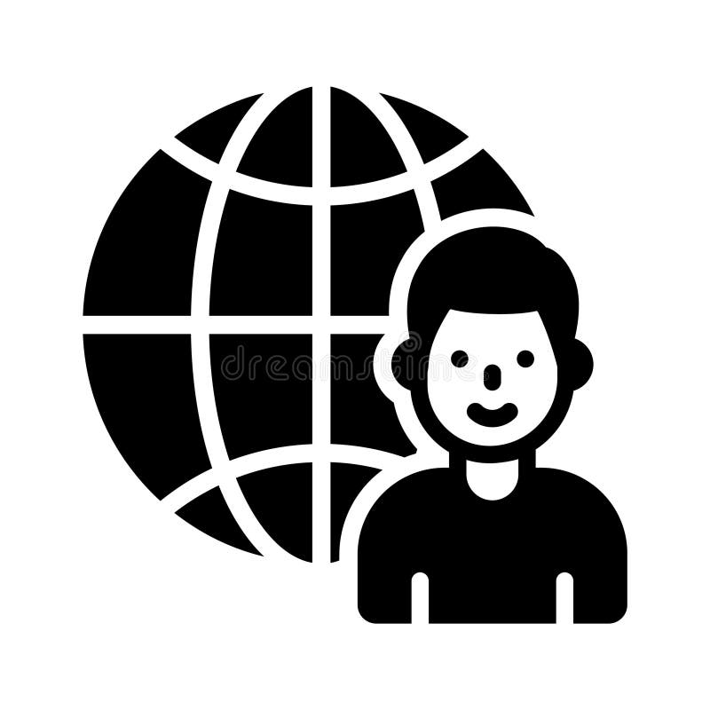 Take a Look at this Amazing Icon of Global User Stock Illustration ...