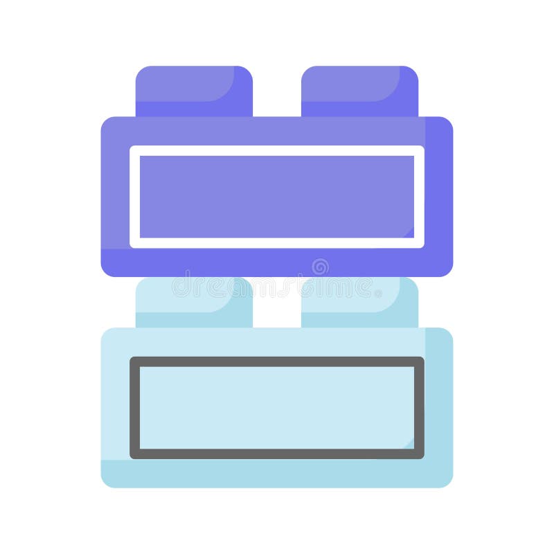 Take a Look at this Amazing Icon of Kids Blocks, Kids Plaything Vector ...