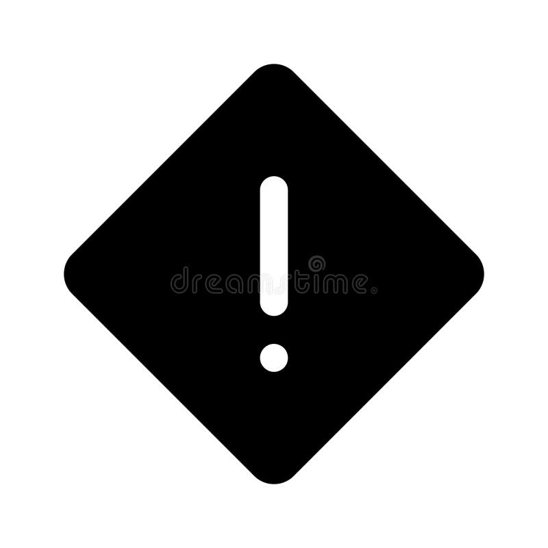 Take a Look at this Amazing Icon of Warning Sign Board Stock Vector ...